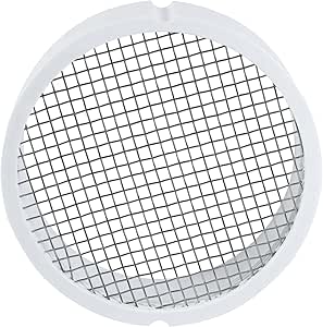4 Inch PVC Vent Termination Cap with 304 Stainless Steel Mesh Screen ...