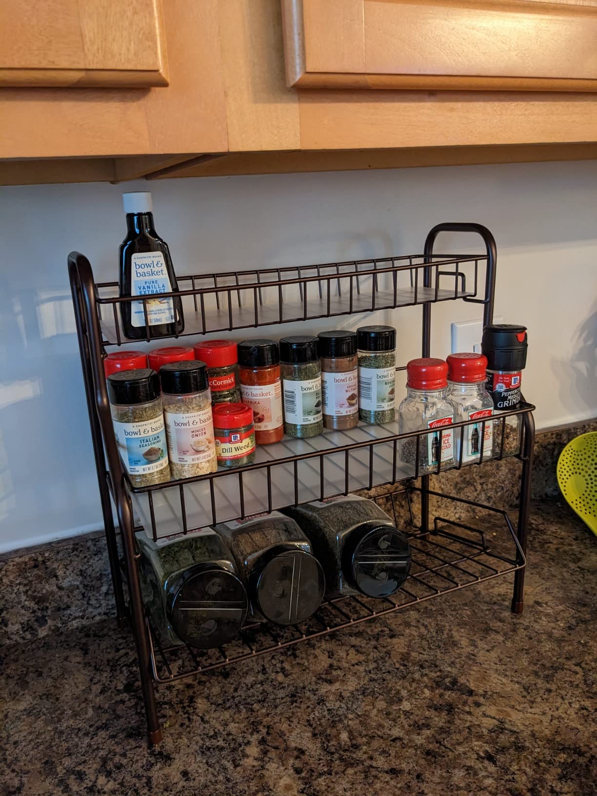 $7/mo - Finance Vanfree Spice Rack Organizer for Countertop, Kitchen ...