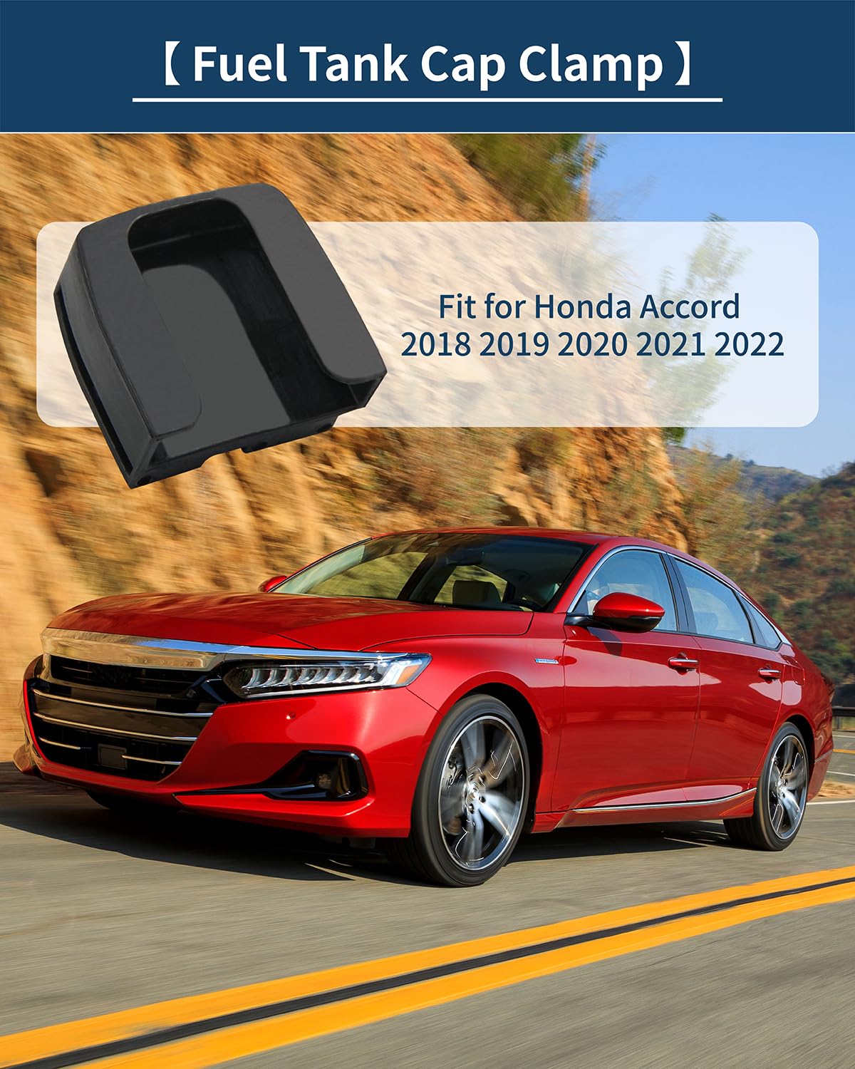 Snapklik.com : Fuel Gas Tank Door Cap Spring Clip Fit For Honda Accord ...
