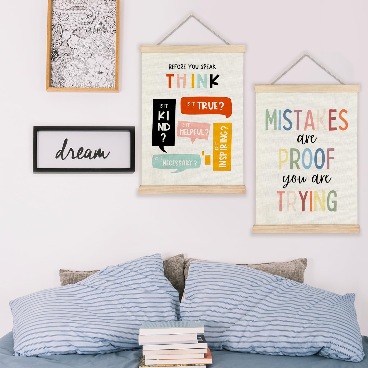Snapklik.com : Classroom Posters, Mistakes Are Proof Poster Hanger ...