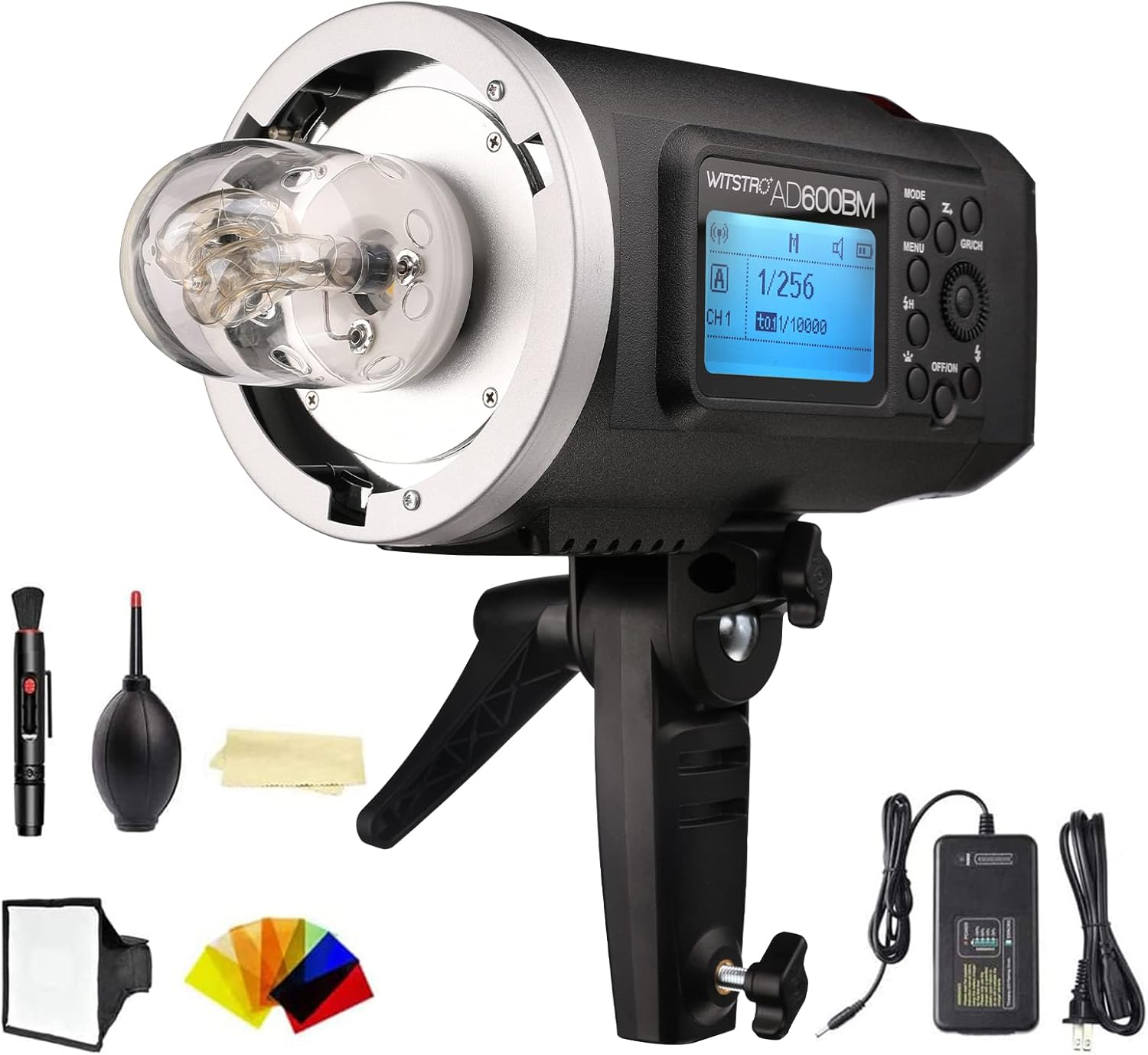 Amazon.com : Godox AD600BM Bowens Mount 600Ws GN87 High Speed Sync ...