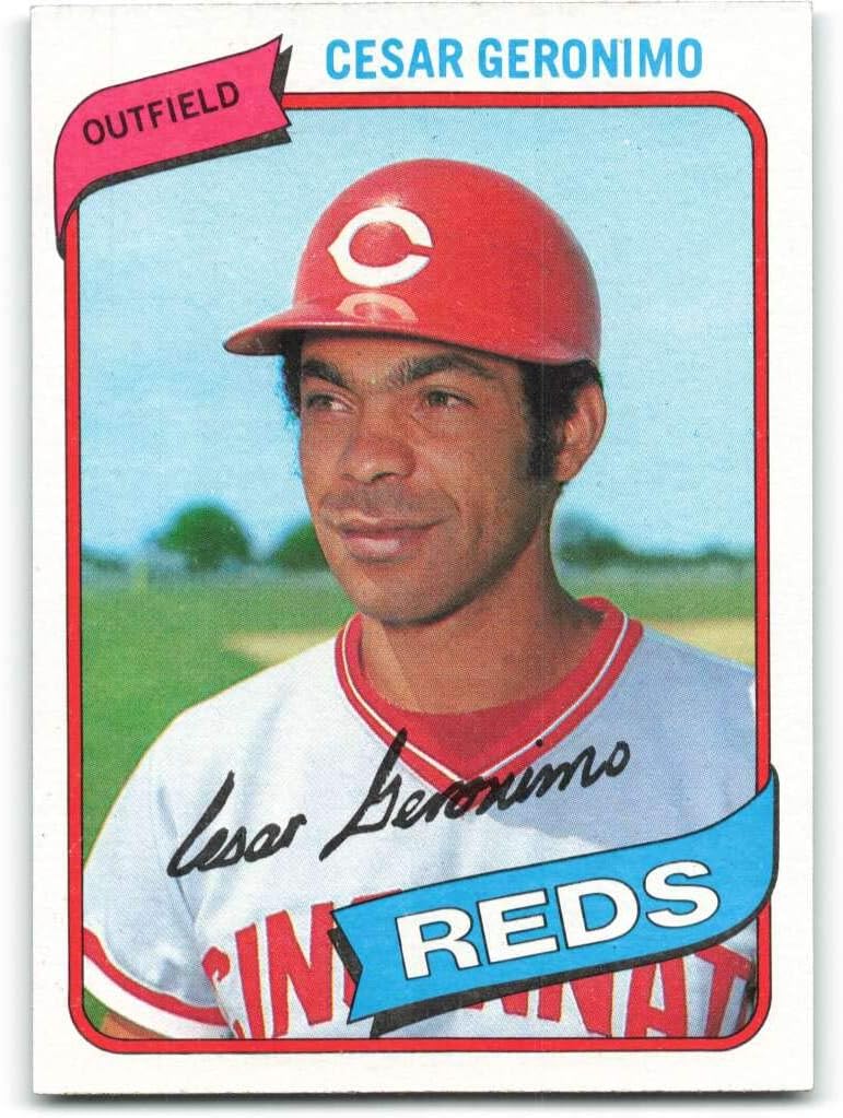 Amazon.com: 1980 Topps #475 Cesar Geronimo : Everything Else