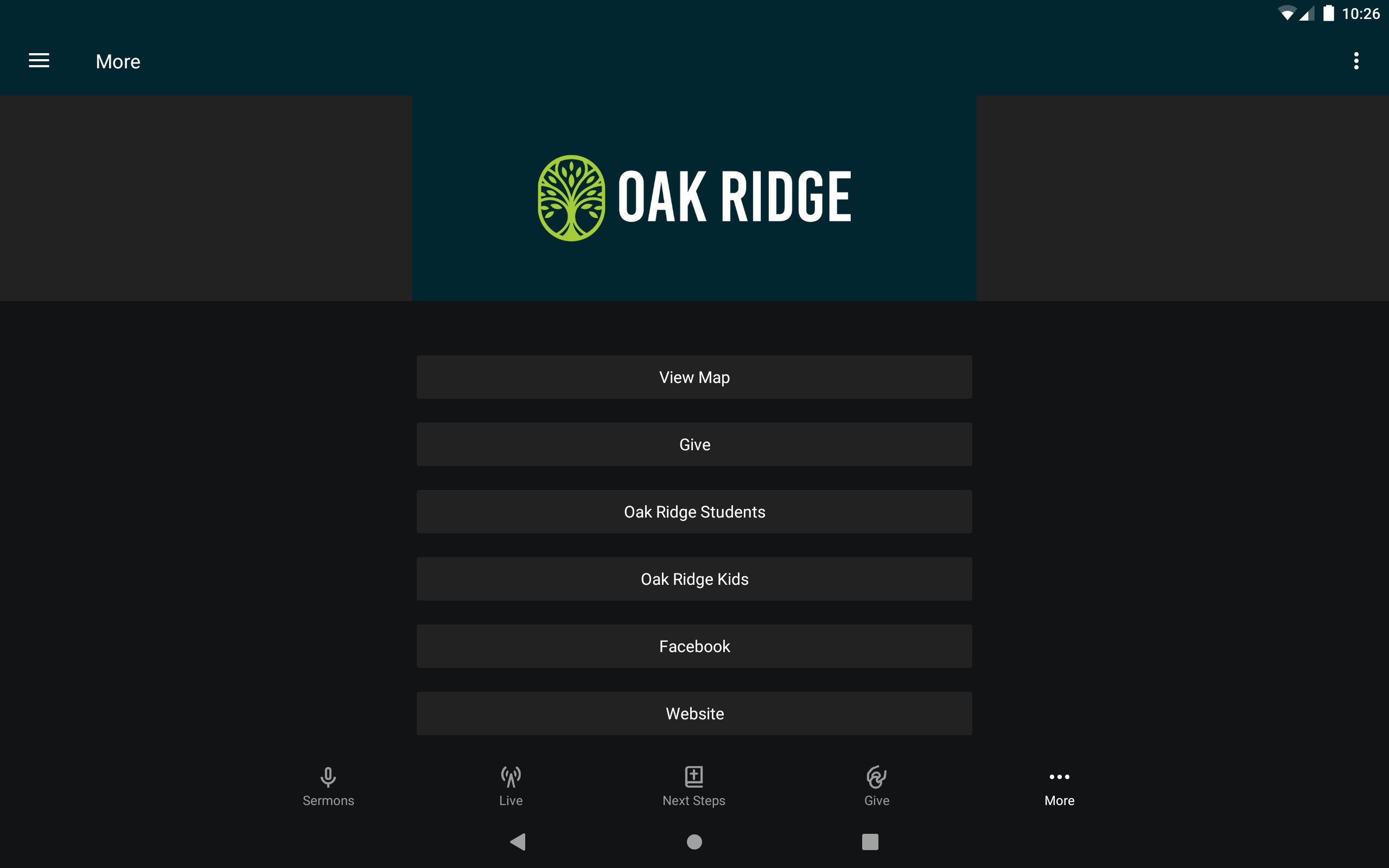 Oak Ridge Church - App on Amazon Appstore