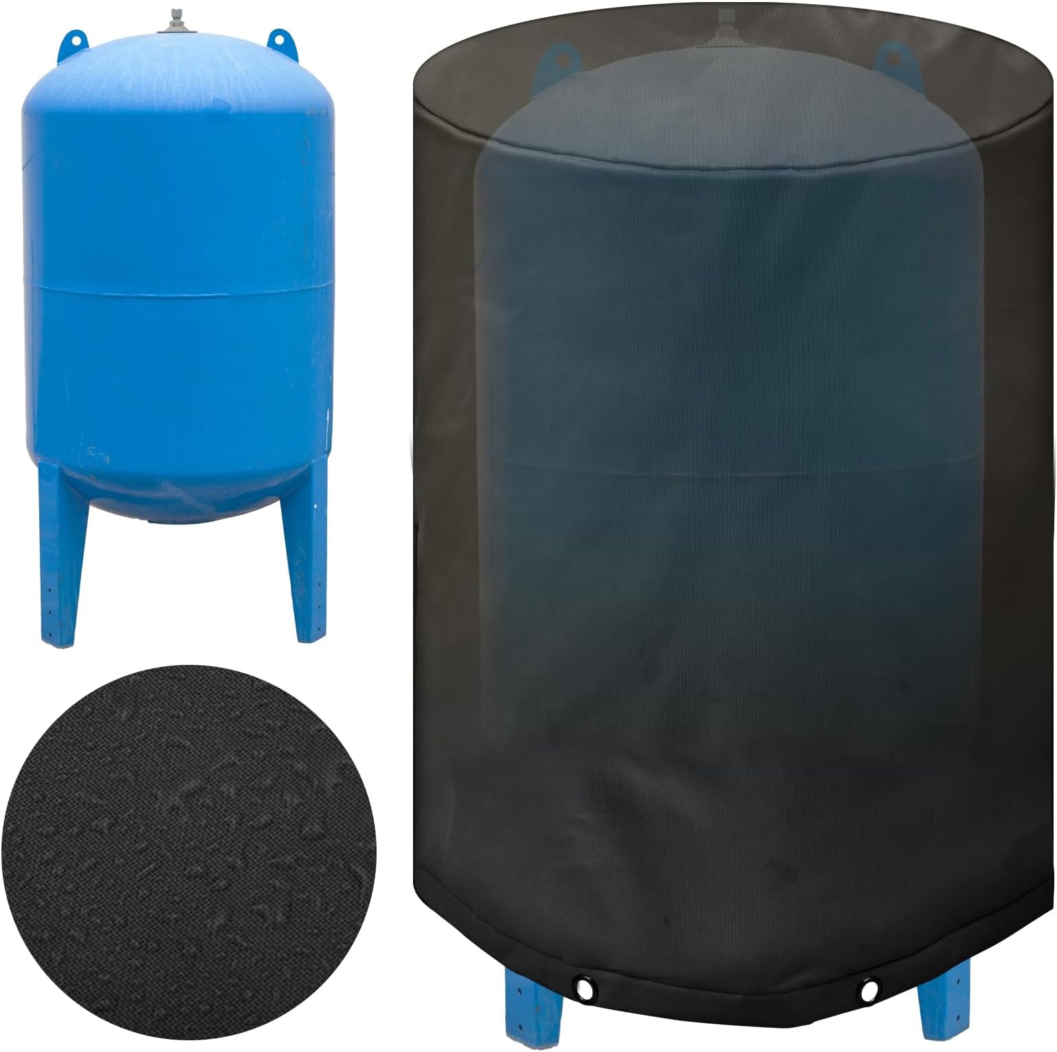 Amazon.com : Windyun Round Water Pressure Tank Cover Weatherproof ...