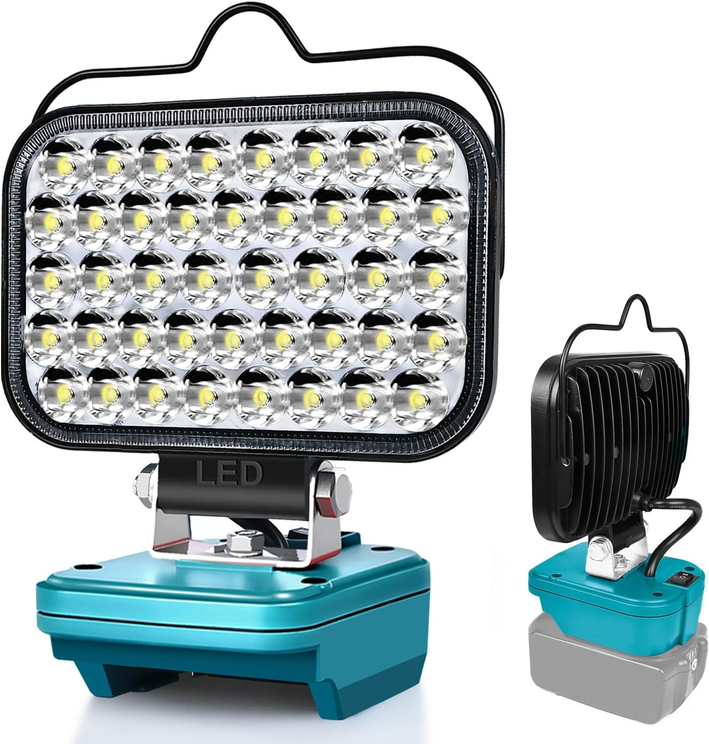 Cordless LED Work Light for Makita 14.4V/18V LXT Battery, Portable ...
