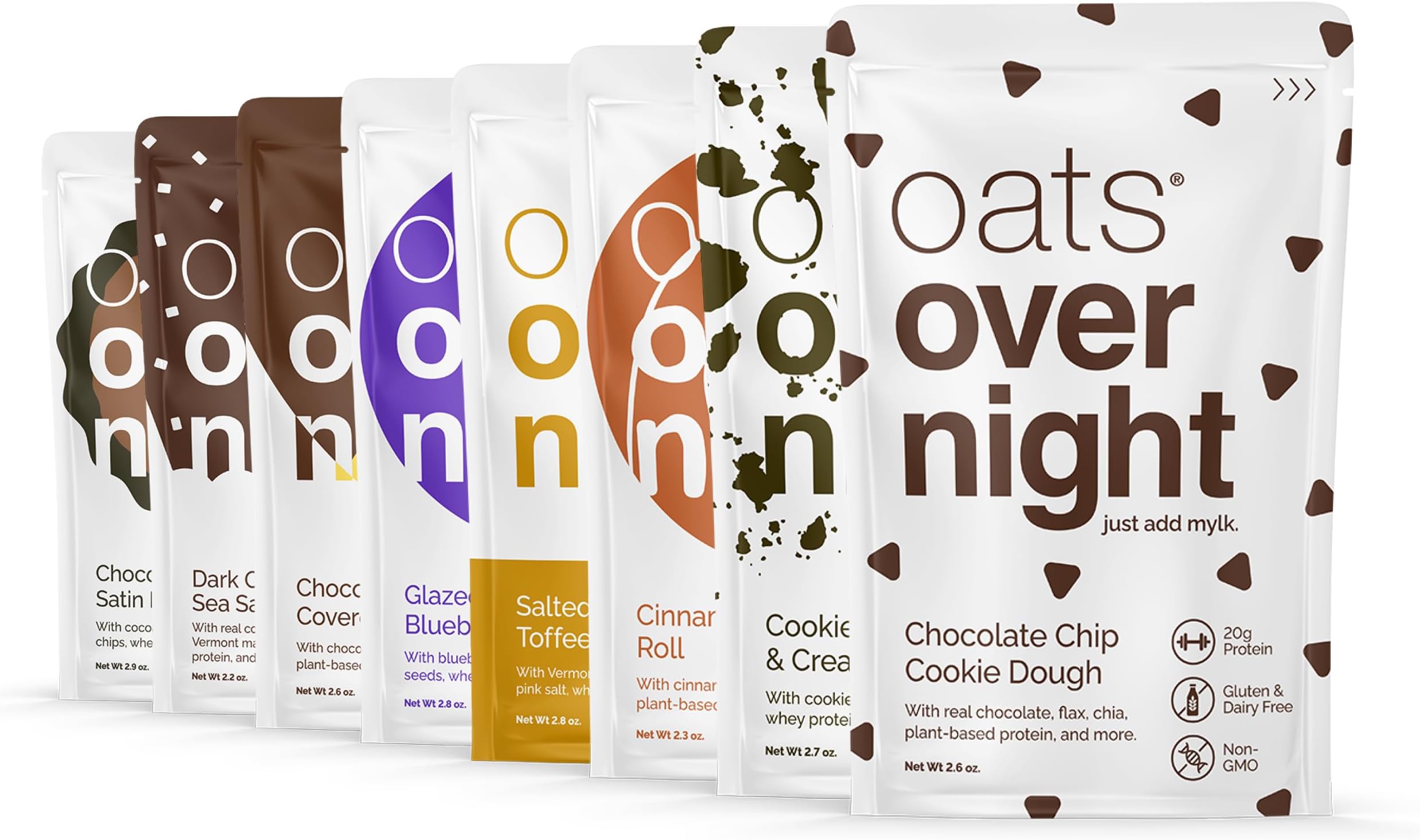 Amazon.com: Dozy Oats 10-Pack Overnight Oats Sampler Box - Our 10 Most ...