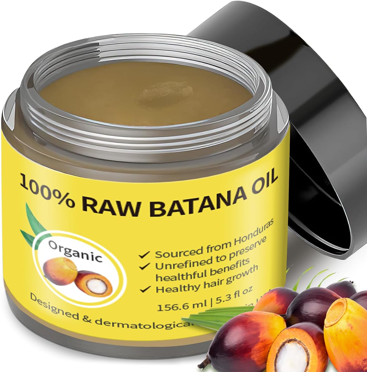 Amazon.com: Real Batana Oil for Hair Growth - Sourced from Honduras ...