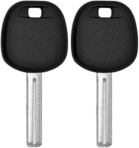Amazon.com: 2X New Replacement Transponder Key Compatible with & Fit ...