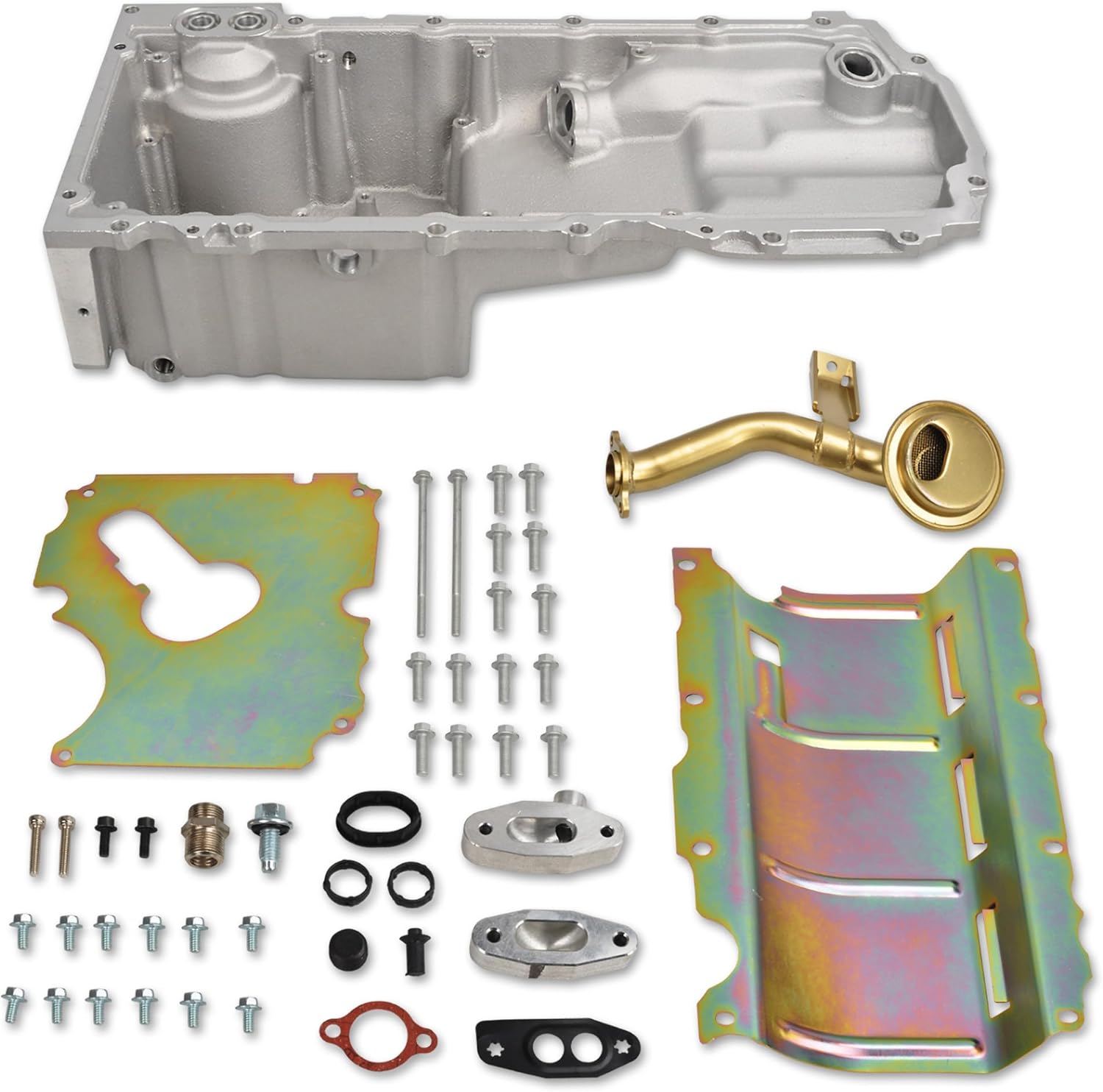 Amazon.com: 302-20,81577 LT Swap Retrofit Engine Aluminum oil pan Kit ...