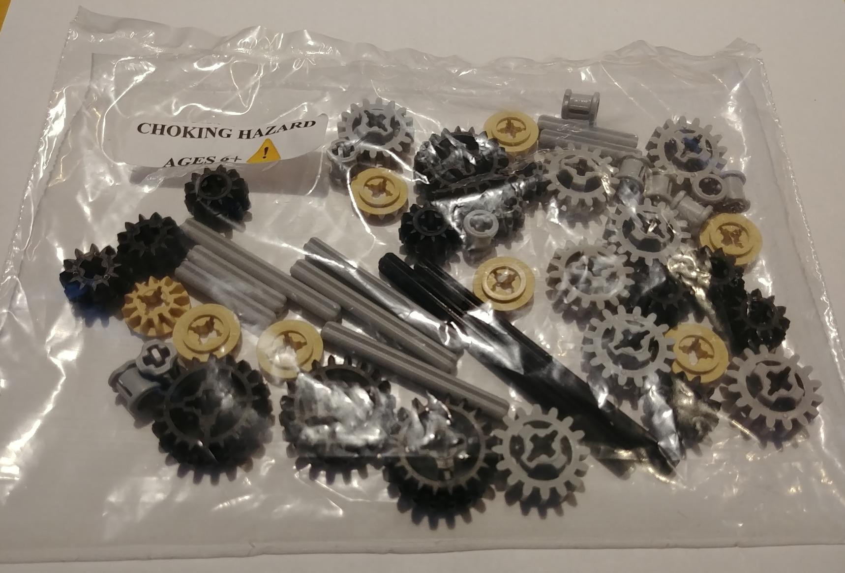 LEGO 50pc Technic gear & axle SET, Gear Sets - Amazon Canada