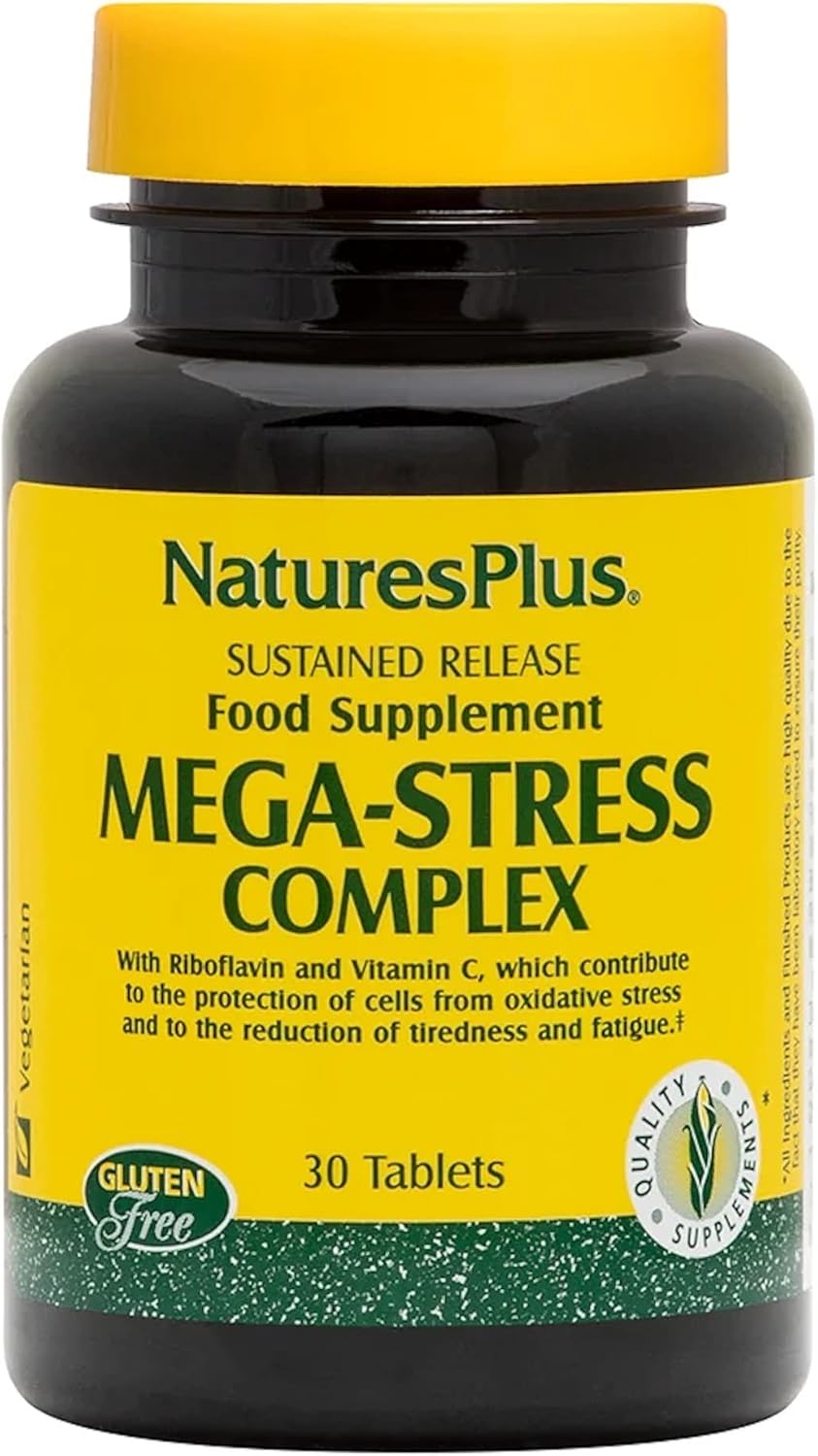 Amazon.com: NaturesPlus Mega Complex, Sustained Release - 30 Vegetarian ...
