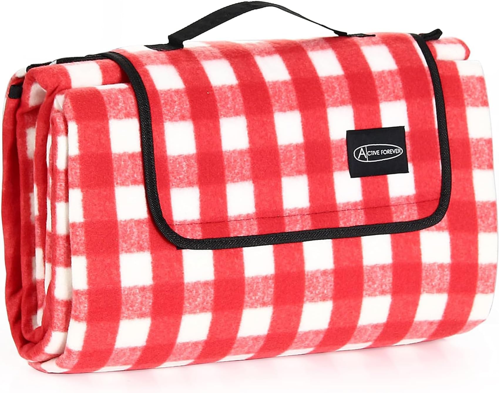 Armo Extra Large Tartan Picnic Blanket With Carrying Handle Waterproof ...