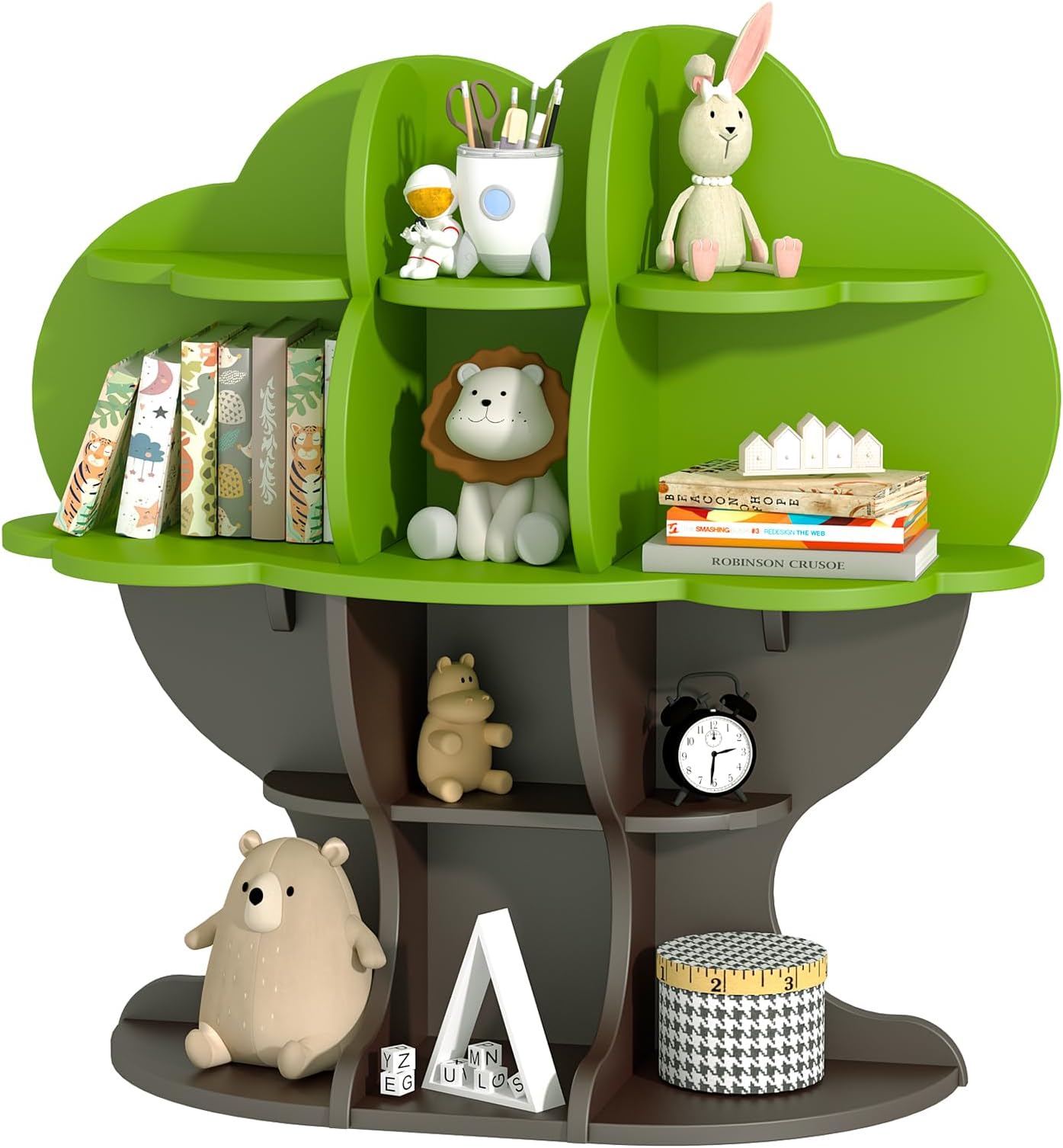 Amazon.com: Woodure Stuffed Animal Zoo, Brown
