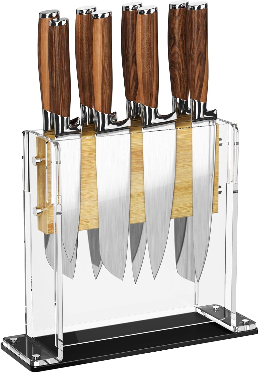 Amazon.com: NPPLUS Magnetic Knife Block Holder: Double-Sided Strong ...