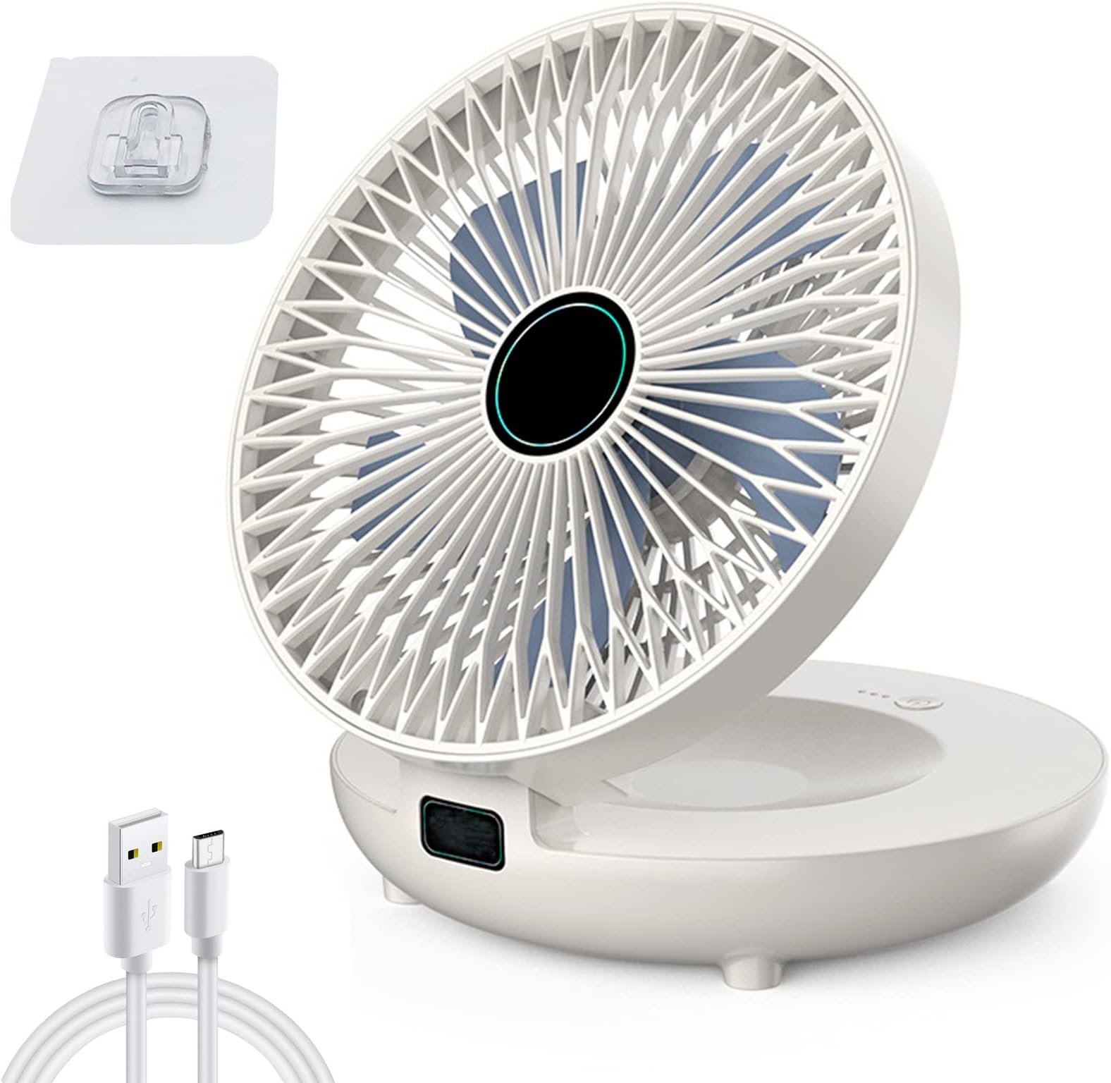 Amazon.com: AQWEI Household Dual-use Kitchen Fan, 7.5" D x 7.5" W x 8.7 ...