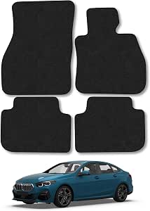Car Mats Compatible With BMW 2 Series F44 Gran Coupe (2019+) Black ...