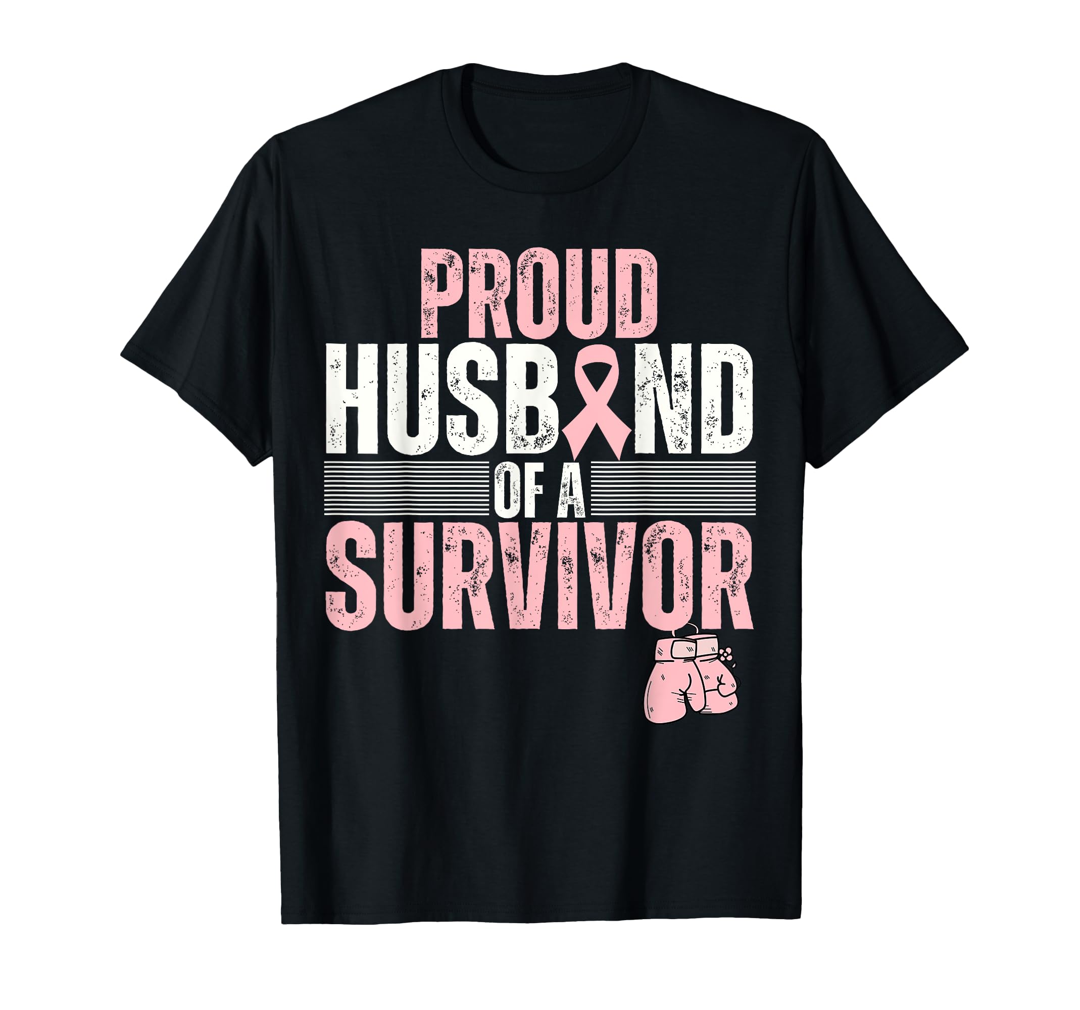 Amazon.com: Proud Husband Of Survivor Breast Cancer Survivor Awareness ...
