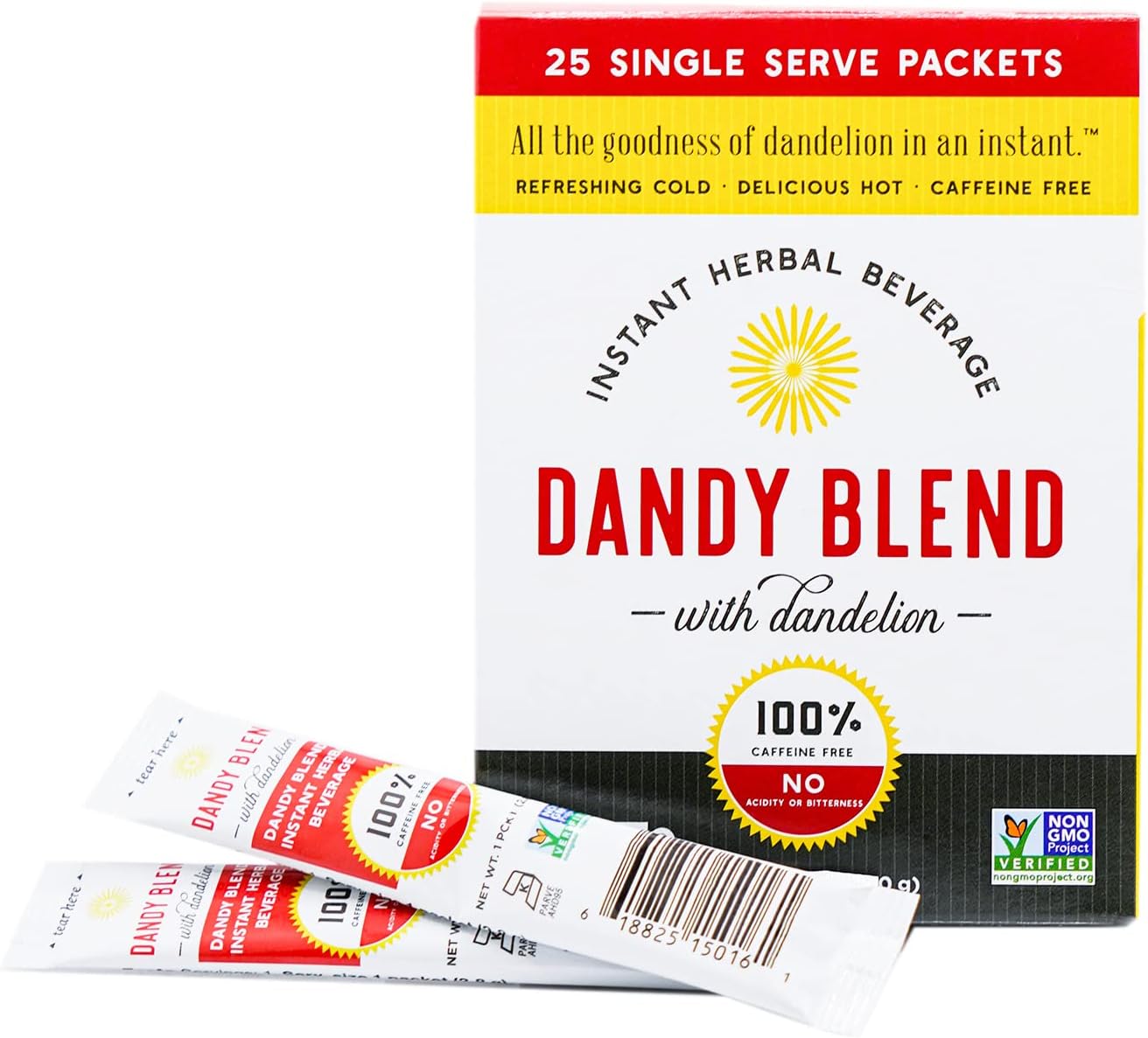 Amazon.com : Dandy Blend Instant Herbal Beverage with Dandelion - 3.53 ...