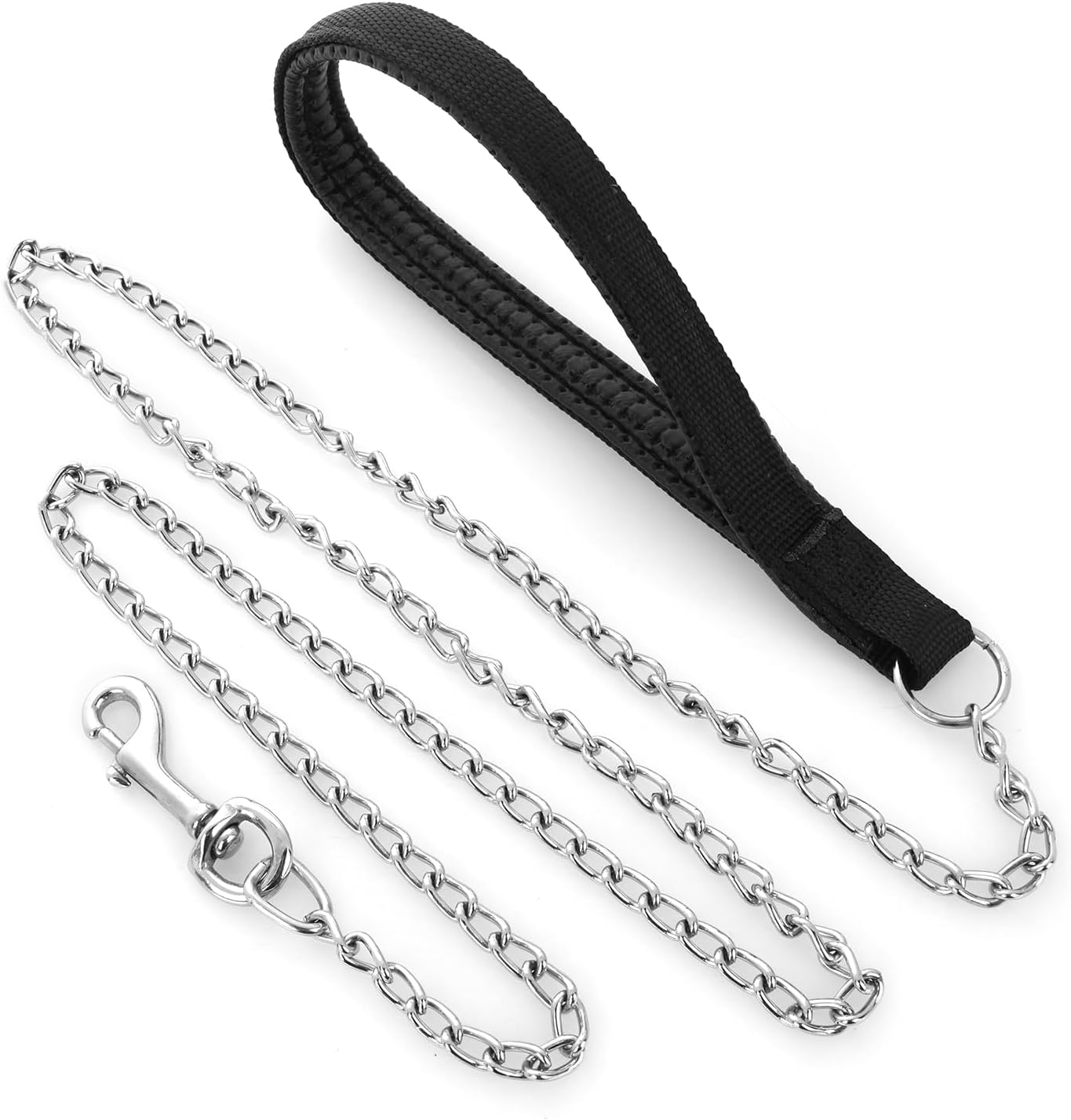 Amazon.com : Giantree Metal Dog Leash, Heavy Duty Anti-Bite Dog Leash ...