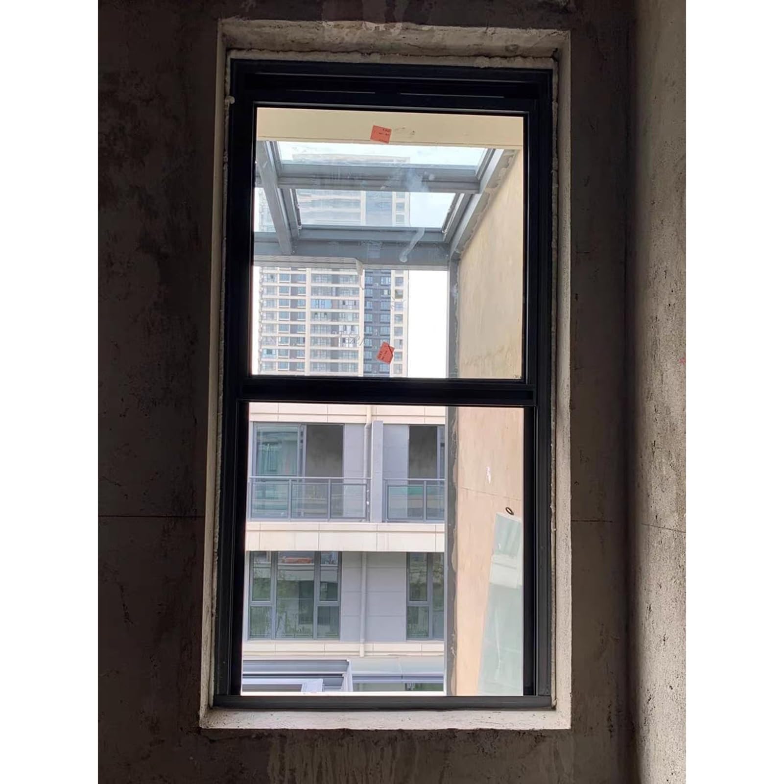 Impact Windows Black Basement Sliding Window With Glass & Screen ...