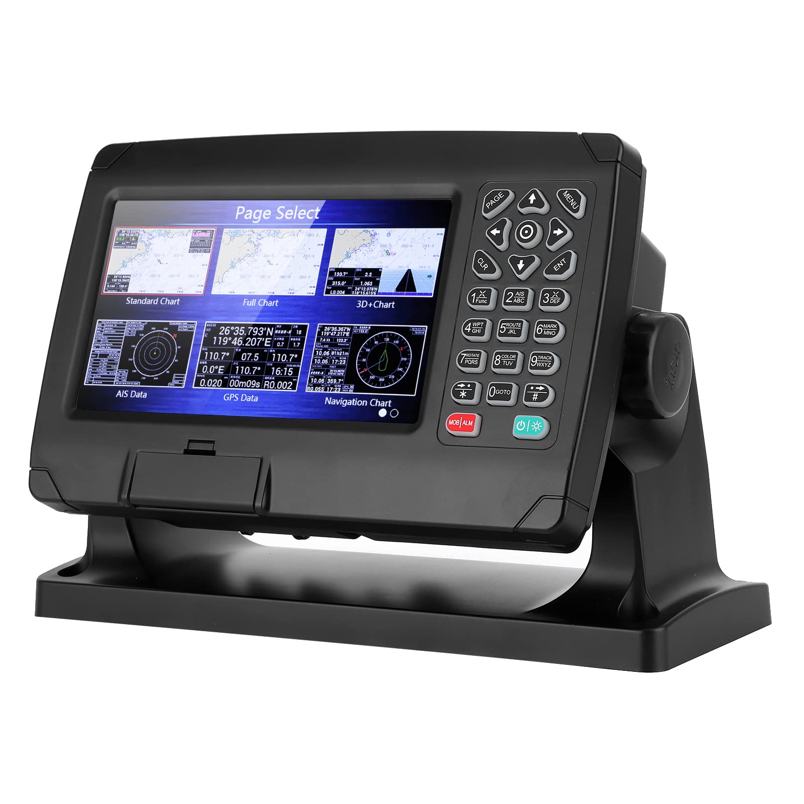 Buy Allsor Chartplotter, 7in BDS/GPS Marine Navigation Positioner ...