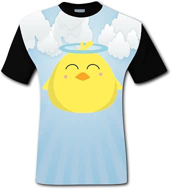 Amazon.com: Chicken Cupid Aura Men 3D Graphic Printed Print Short T ...