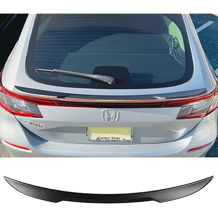 Amazon.com: SZYANG Fit 2022 2023 Honda Civic Hatchback Rear Spoiler Trunk Spoiler ABS Lip ...