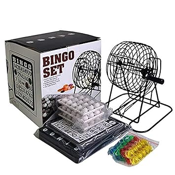 Buy HAPPYTOYS Complete BINGO Game Manual American Bingo Game Machine ...
