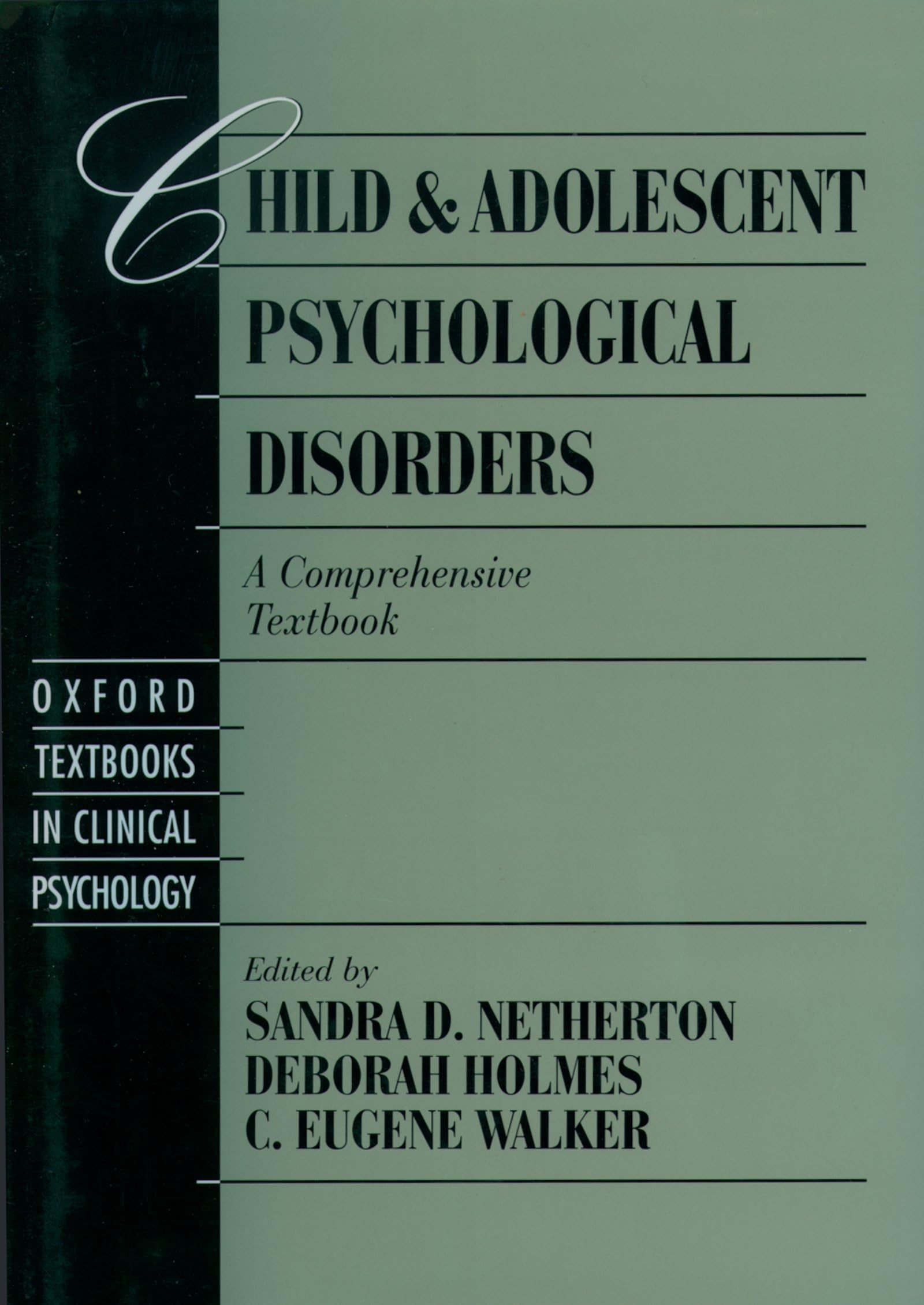 Amazon.com: Child and Adolescent Psychological Disorders: A ...