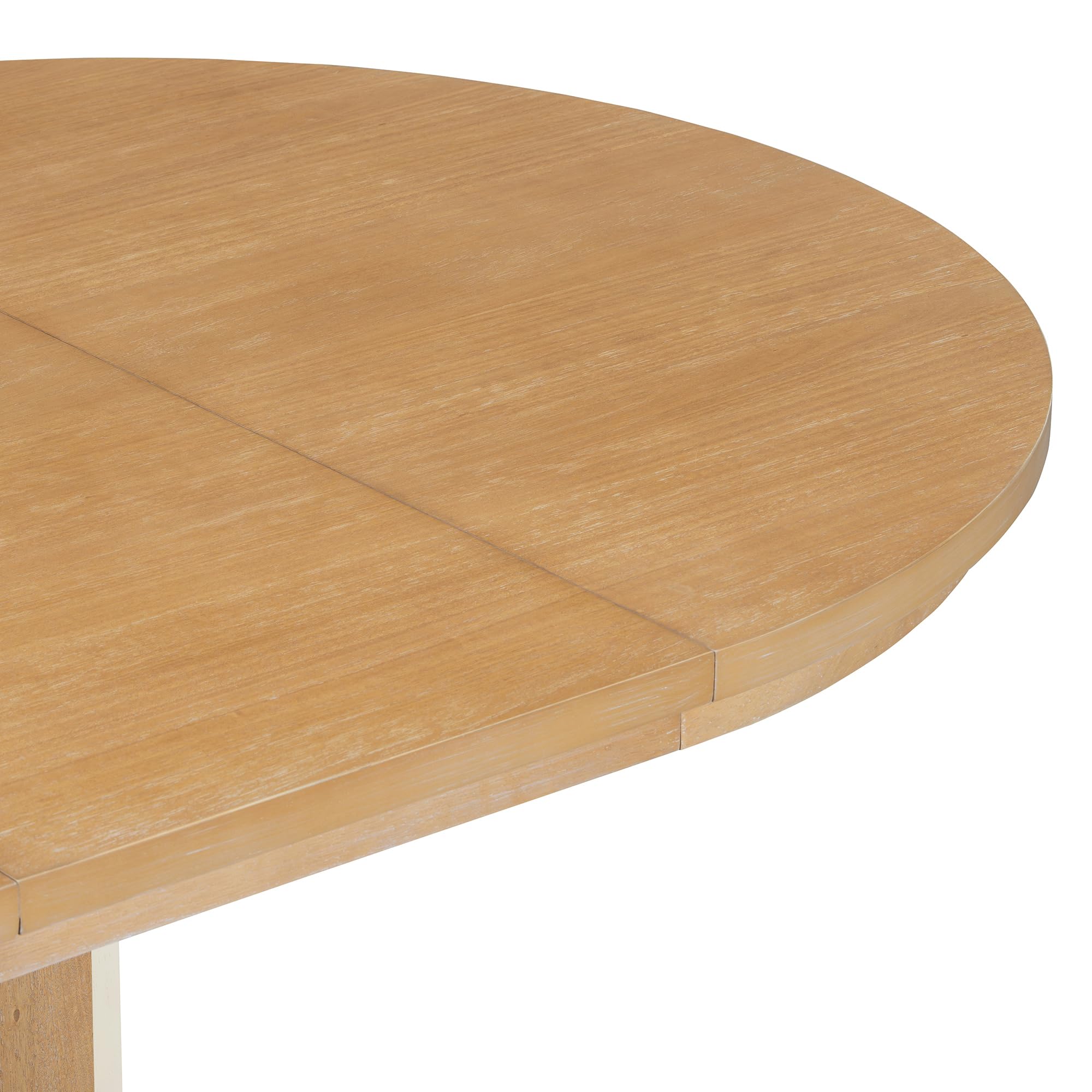 ((INCOMPLETE ONLY TABLE Extendable Dining Table with a 16-inch Middle ...