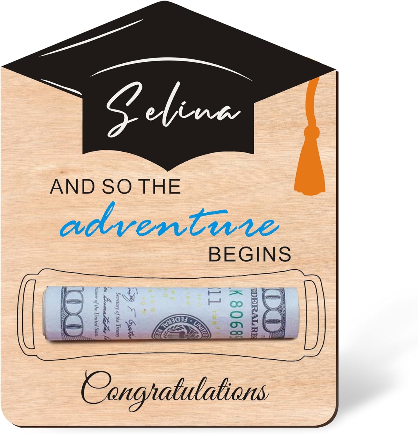 Amazon.com : EDSG Graduation Money Holder 2025 Personalized Money ...