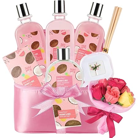 Amazon.com : Birthday Gift Box for Teen Girls, Spa Gift Set, Gift for ...