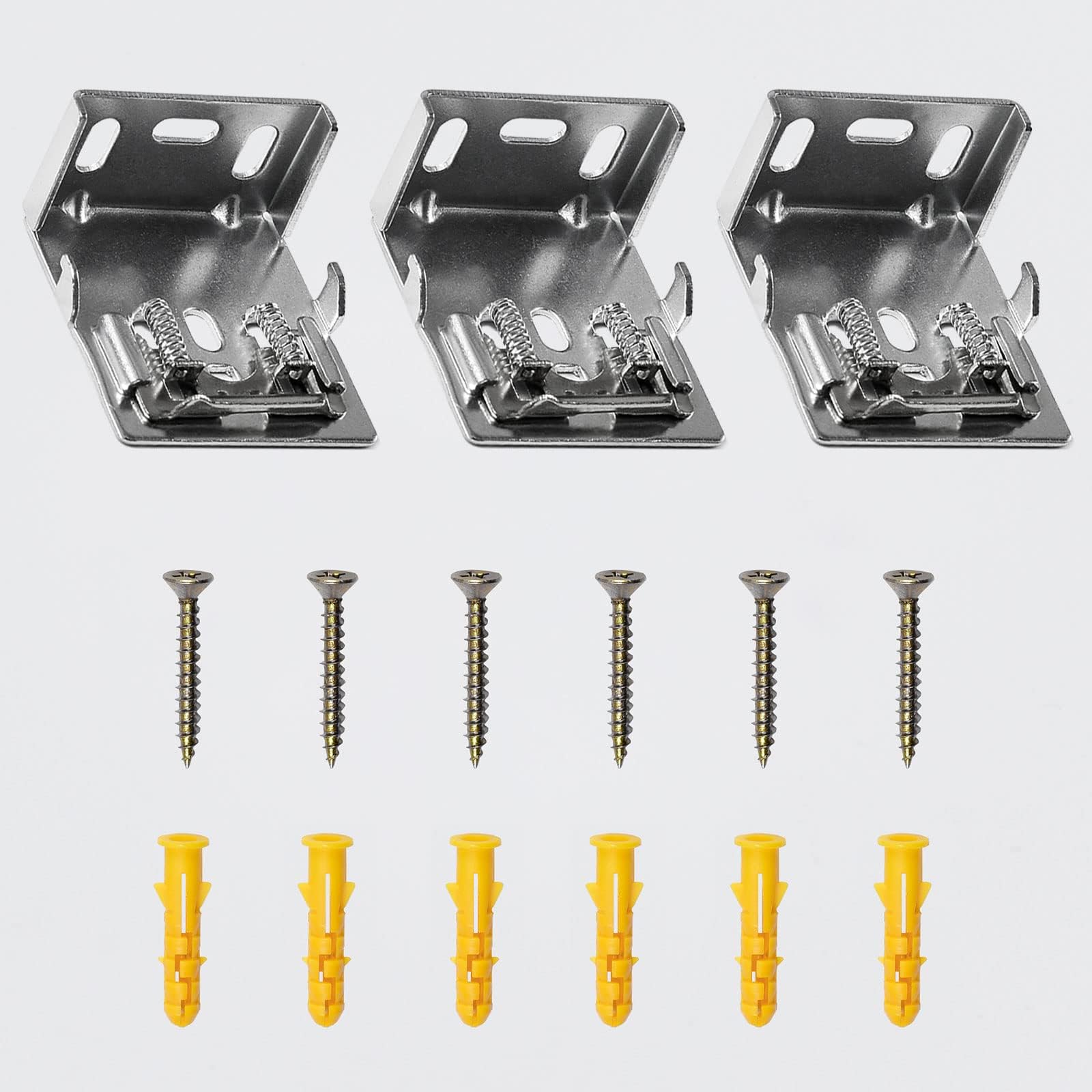 Amazon.com: 2pcs Mount Spring Bracket 2-11/16" Length Blind Headrail ...