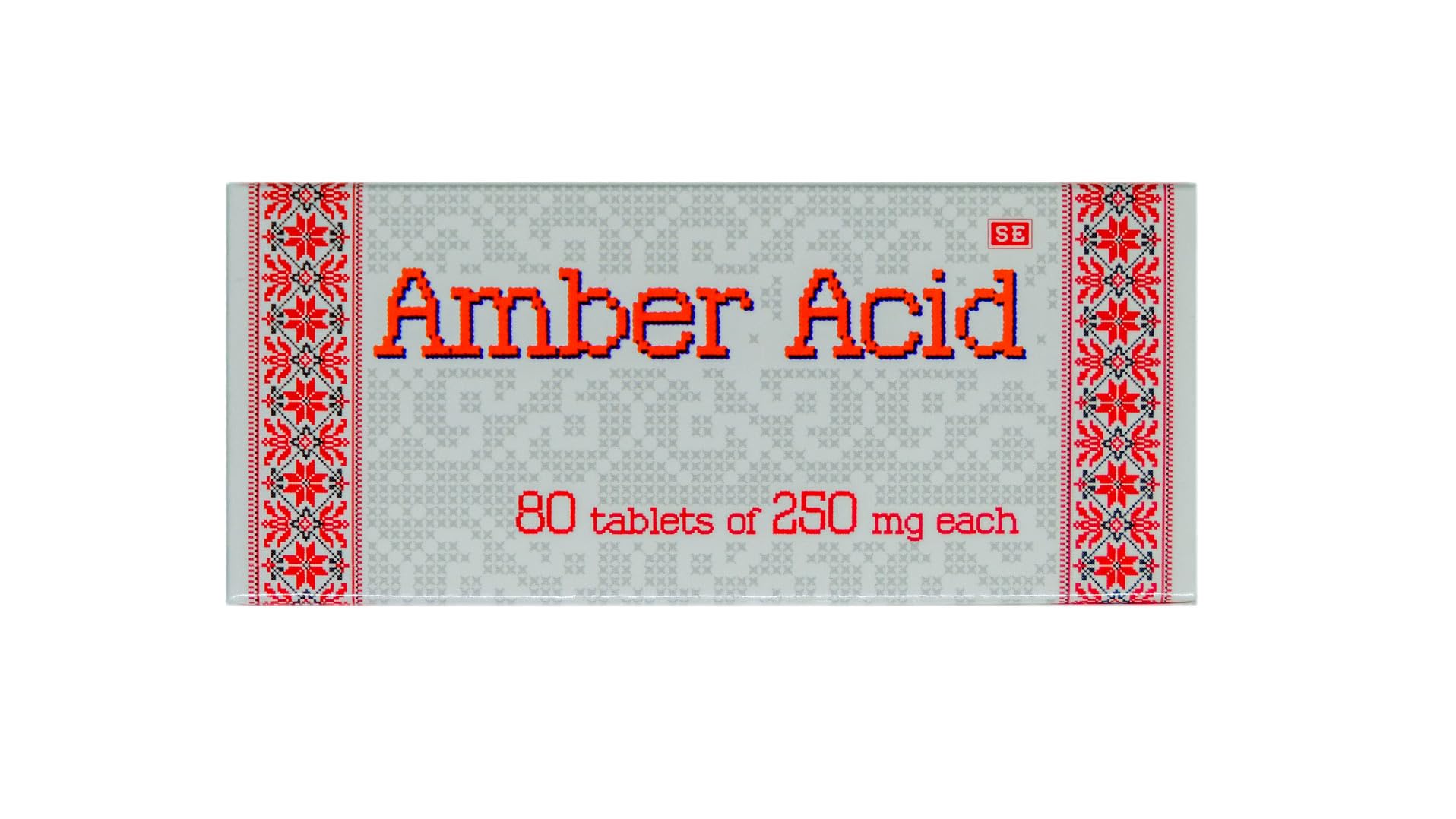 Amazon.com: Succinic Acid (Amber Acid) 80 tabs/0.25g with Vitamin C (80 ...