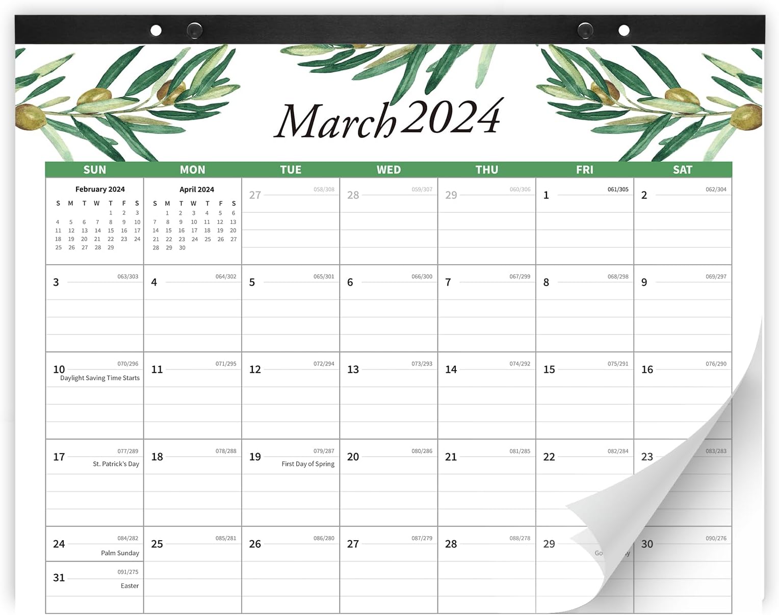 Amazon.com: Desk Calendar 2022: Large Monthly Desk Pad Calendar for ...