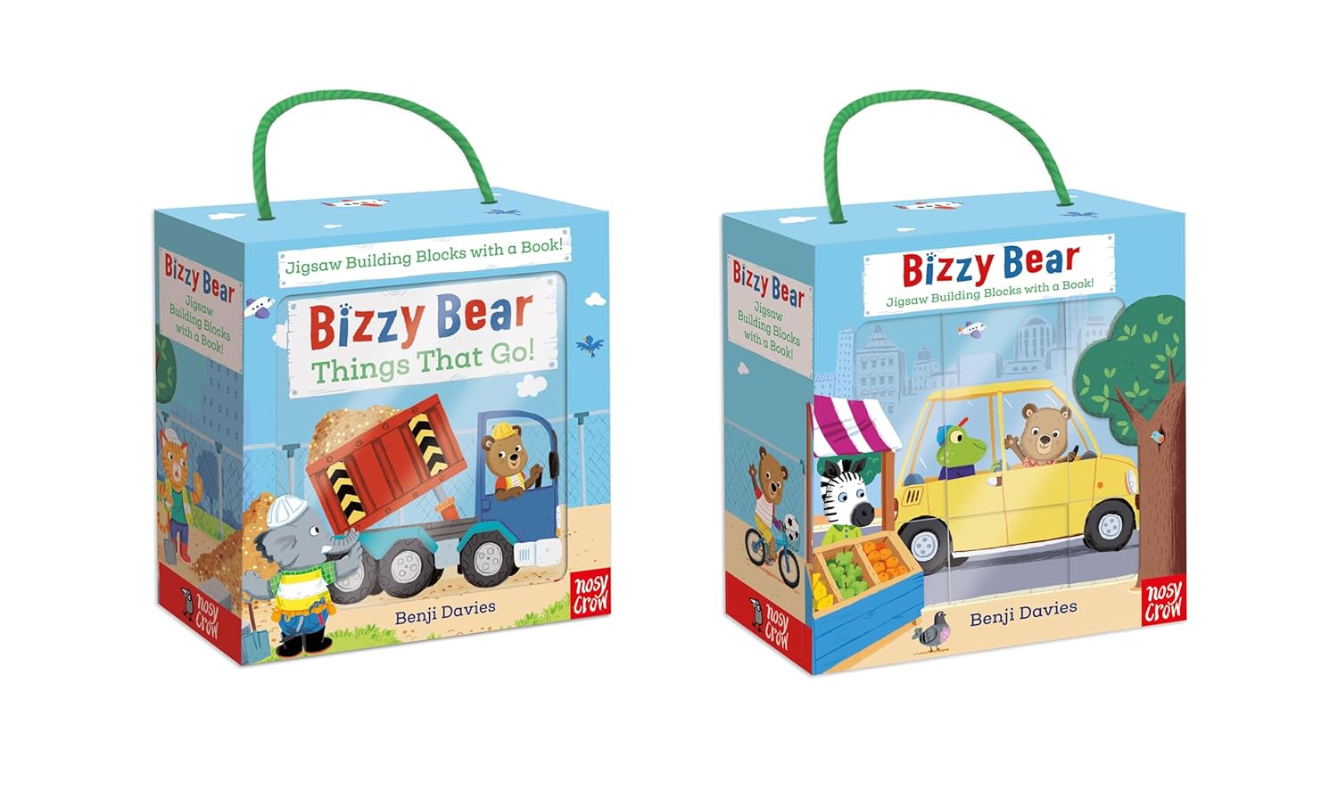 Bizzy Bear Book and Blocks set: 9781788003384: Amazon.com: Books