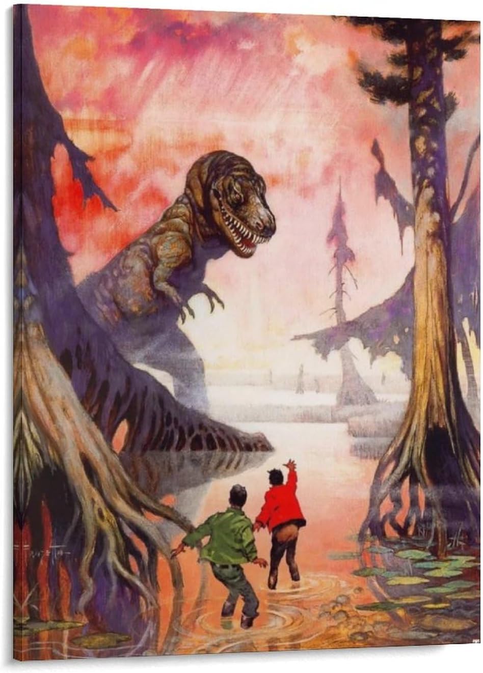 Amazon.com: Frank Frazetta Swamp God Wall Art Prints Poster Picture ...