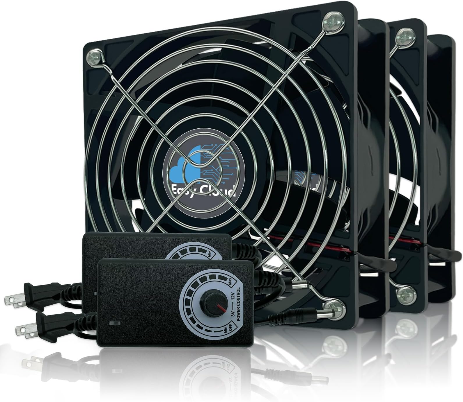 Amazon.com: RAISING ELECTRONICS Server Cooling Cabinet Fan 110V Rack ...