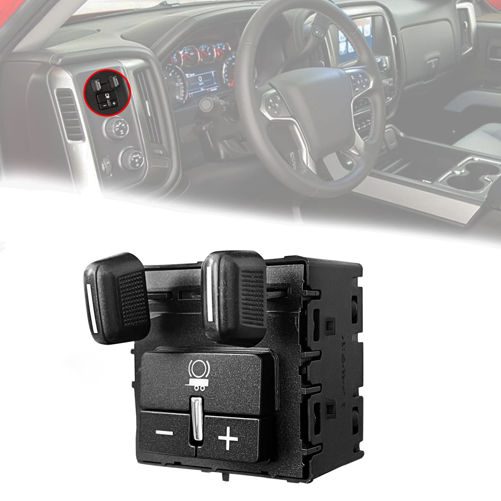 Amazon.com: Trailer Brake Control Switch Compatible with 2014-2021 ...