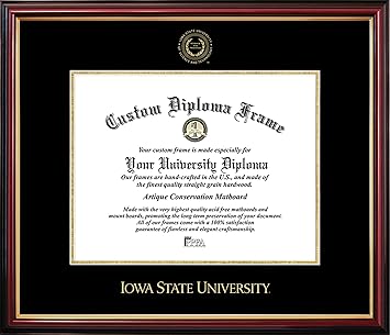 Amazon.com - Campus Images Iowa State University Petite Diploma Frame