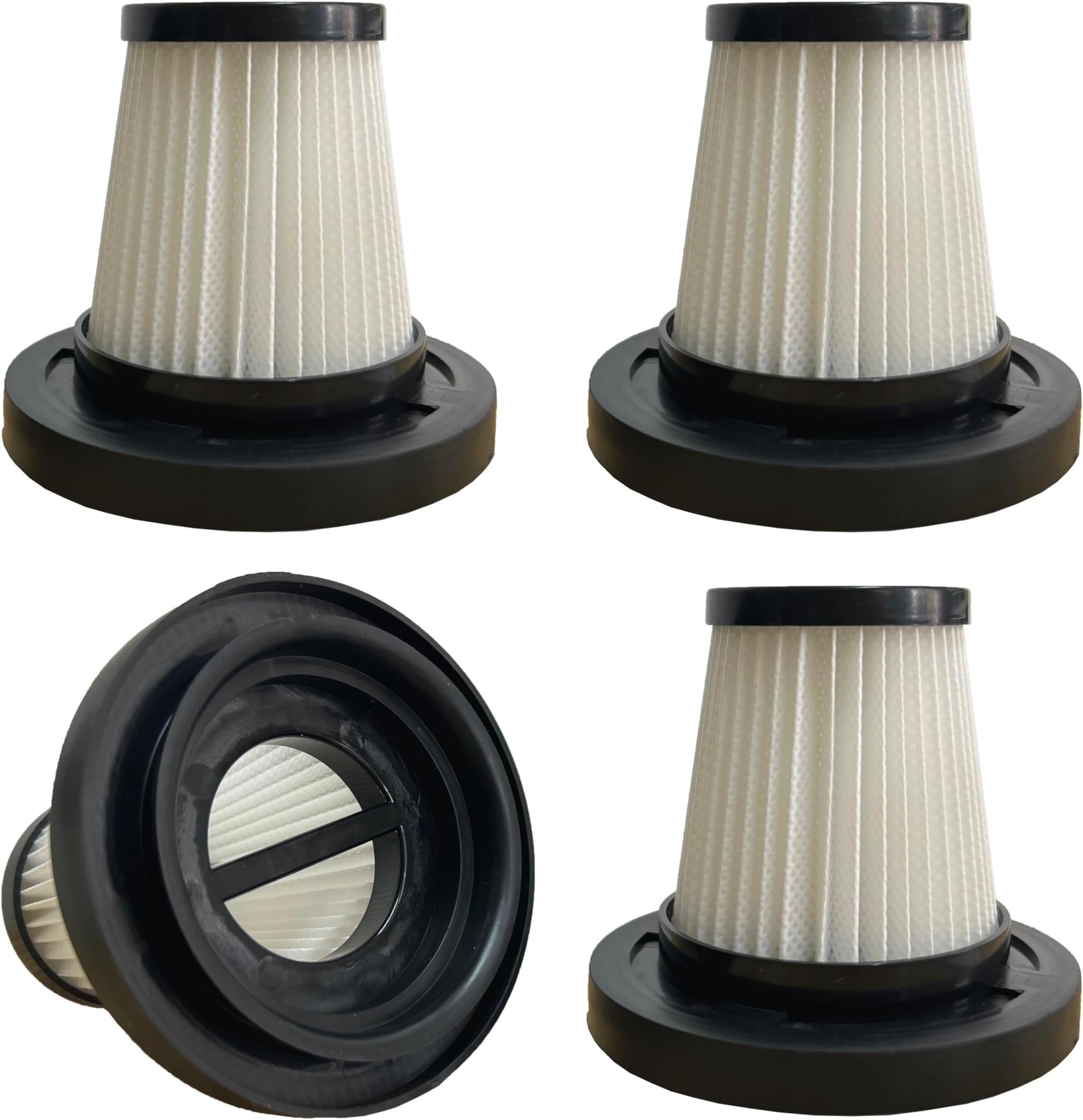 Amazon.com: 4 Pack HEPA Filters for Cordless Handheld Vacuum Cleaner ...