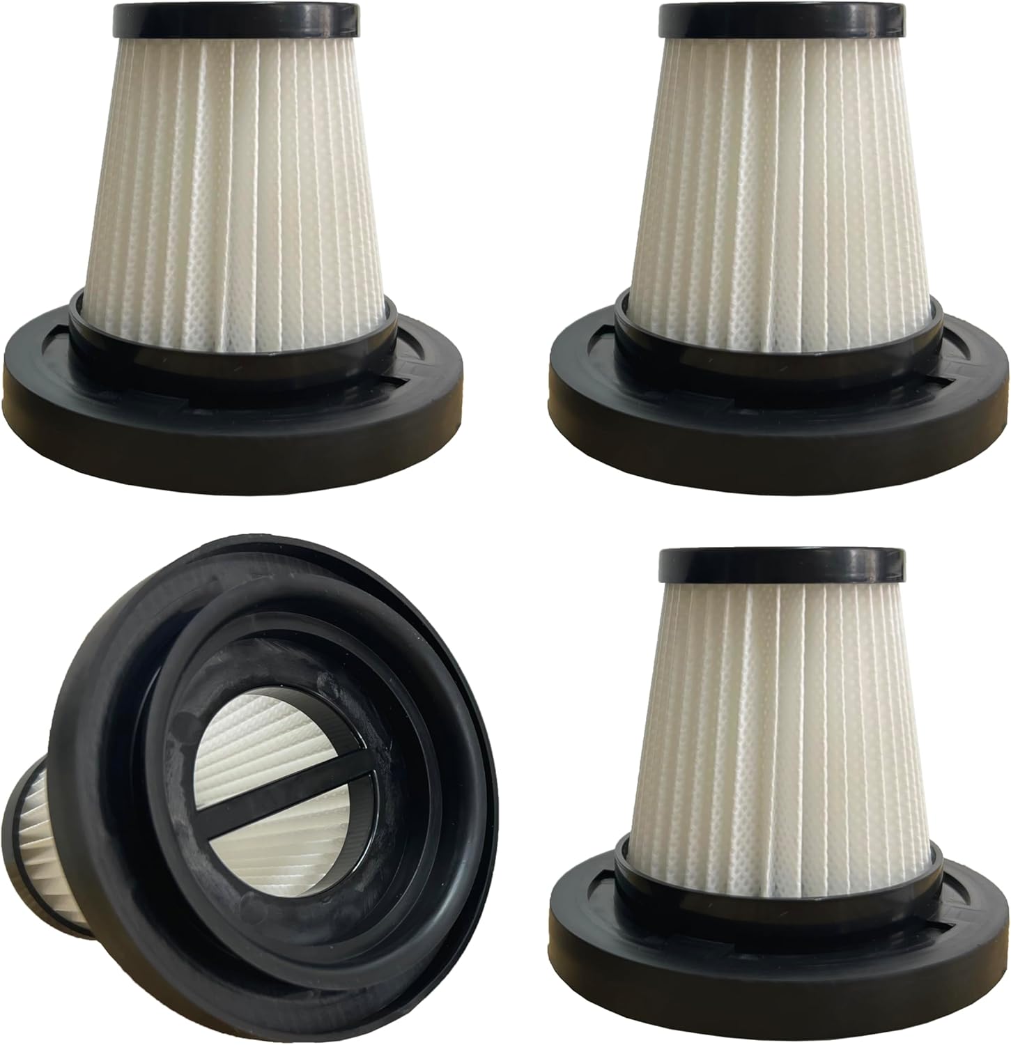Amazon.com: 4 Pack HEPA Filters for Cordless Handheld Vacuum Cleaner ...