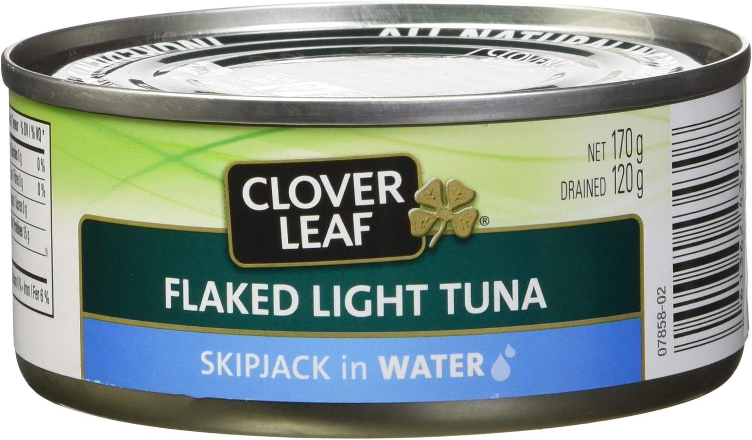 Clover Leaf Flaked Light Skipjack Tuna In Water - 170g, 24 Count ...