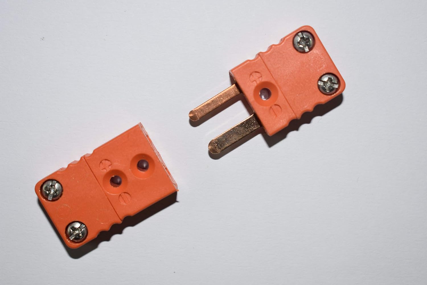 Tempco make S-type Thermocouple 2-pin Miniature Connector Male-Female ...