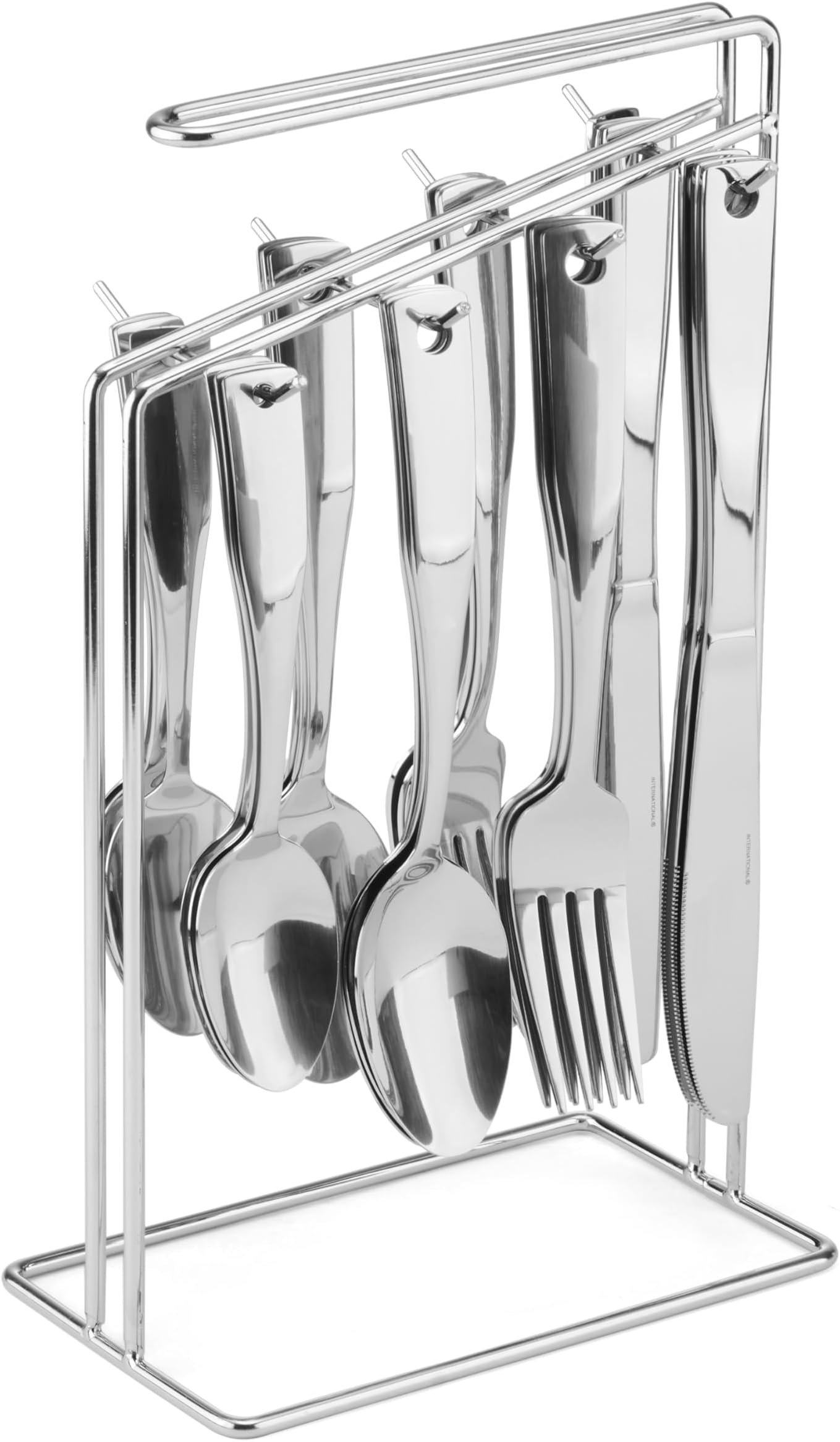 Amazon.com | Oneida, Service for 4 Hyde Park 20 Piece Everyday Flatware ...
