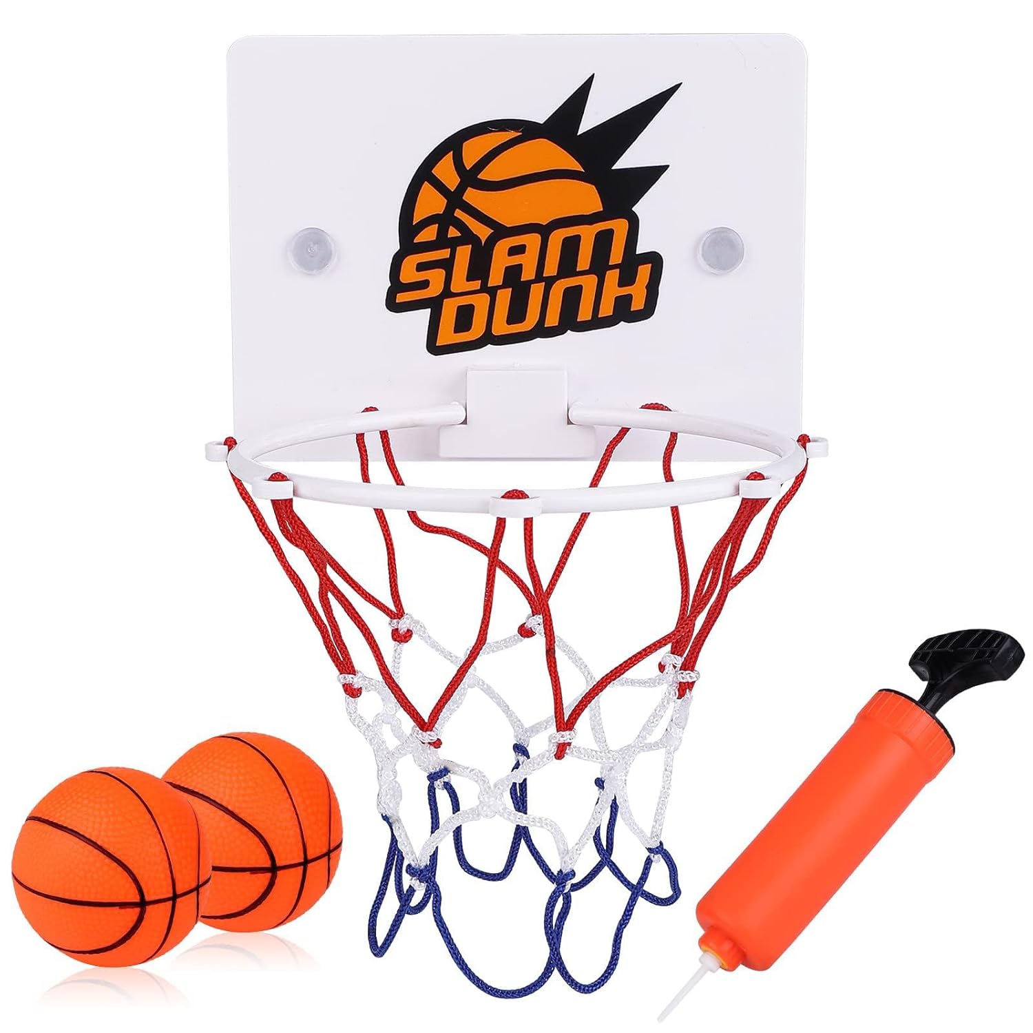 Mini Basket Ball Net for Kids Home, Basketball Hoop Sucker with 2 ...