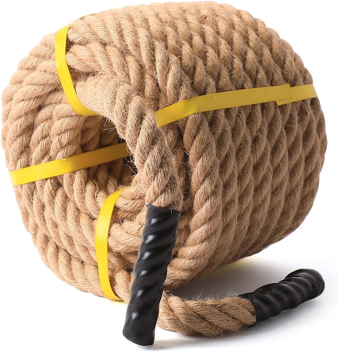 Jute Rope 3/4 in × 50 ft Natural Material Heavy Duty Jute Rope Twisted ...