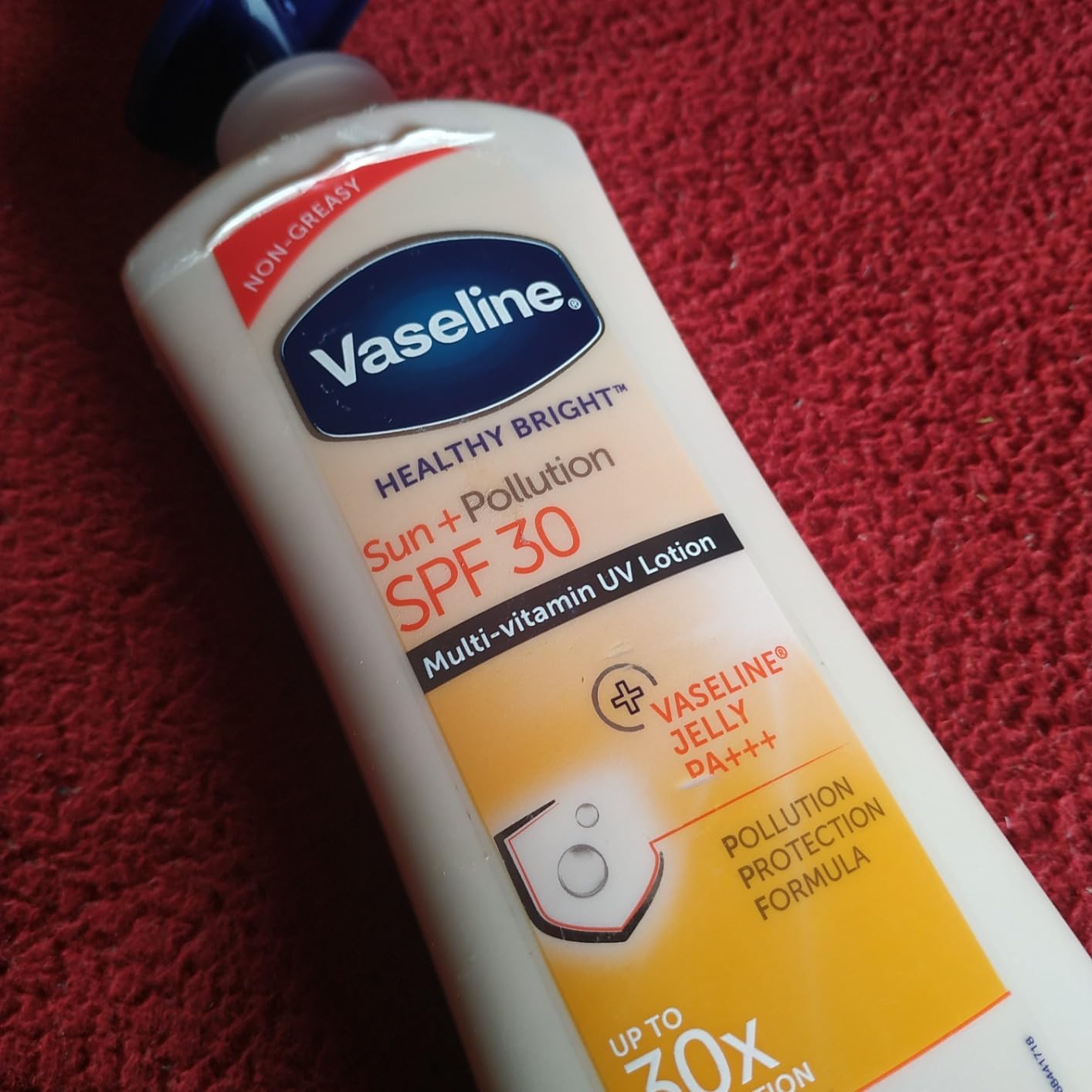 Vaseline Sun + Pollution Protection SPF 30 Body Lotion, Upto 30X Sun ...