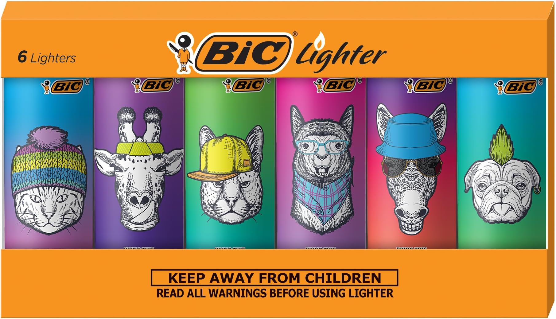 Amazon.com: BIC Maxi Special Edition Augmented Reality Pocket Lighters ...
