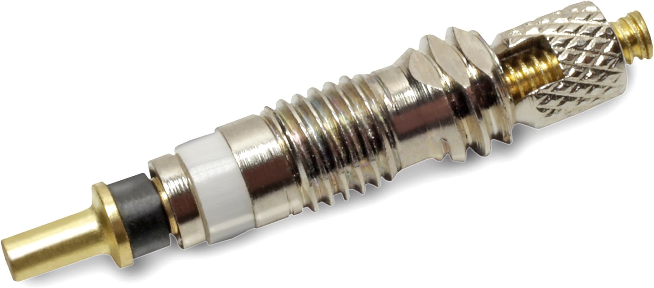 Brass Presta Valve Adaptor (Pack of 5 + 10 Caps) - Convert Presta to ...